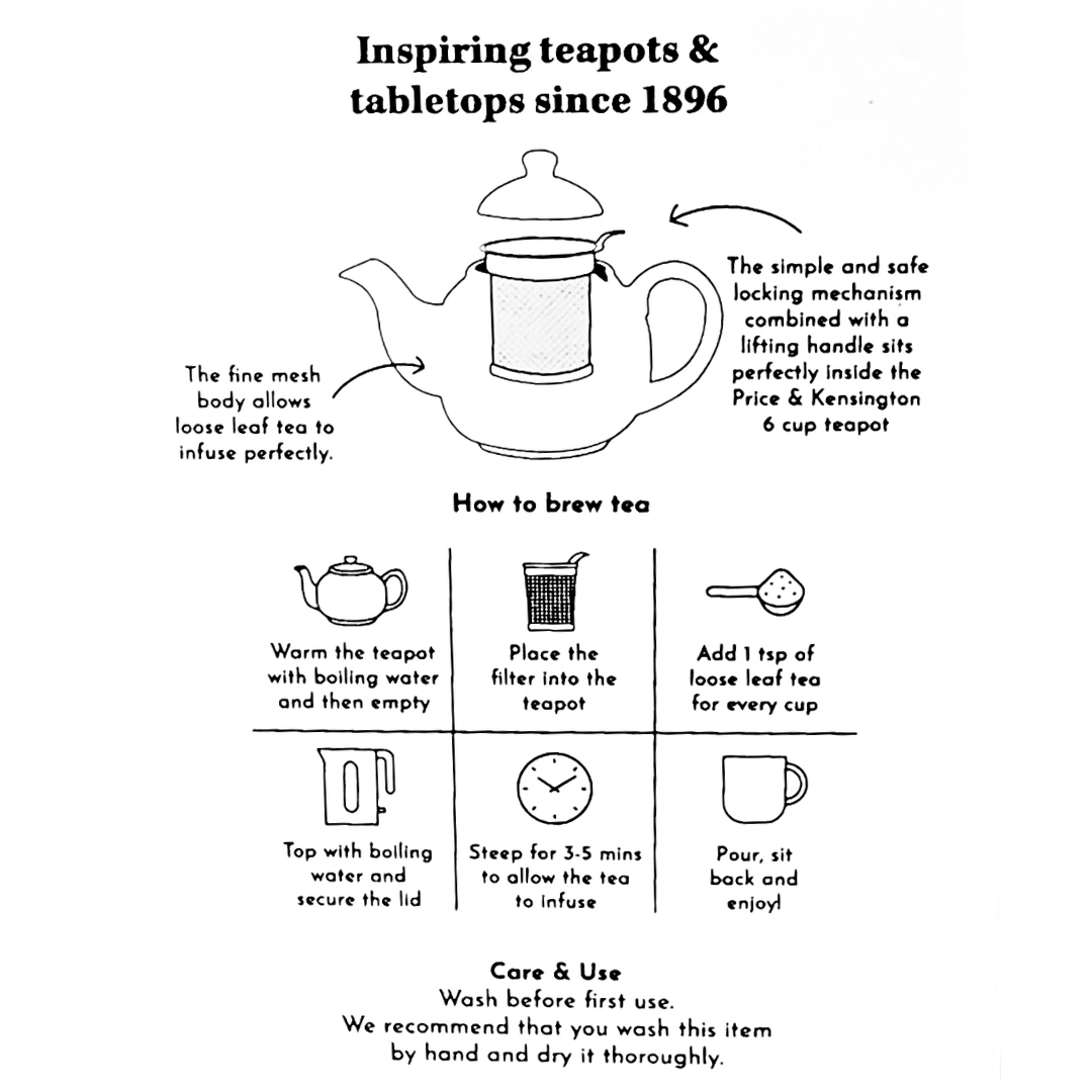 Teapot Filter for 6-Cup Teapot – The Summer Kitchen