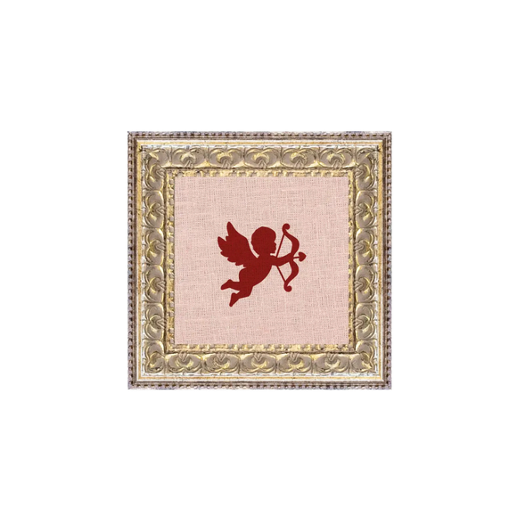Cupid Silhouette 6 x 6 – The Summer Kitchen