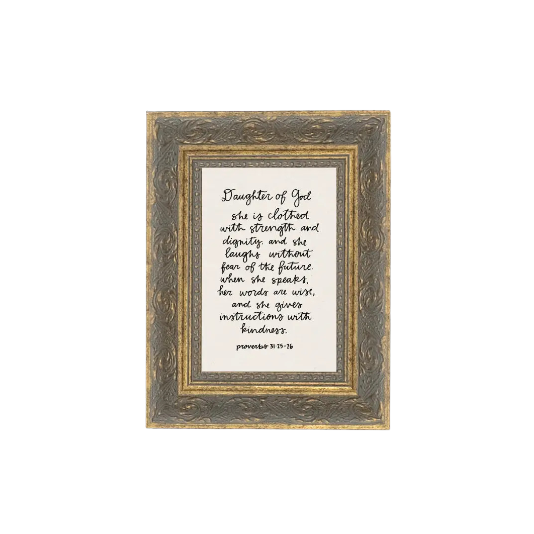 Proverbs 31:25-26 5 x 7 – The Summer Kitchen
