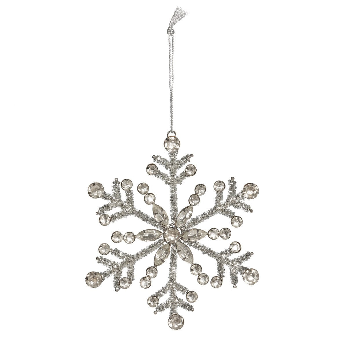Rhinestone Snowflake Oranment – The Summer Kitchen