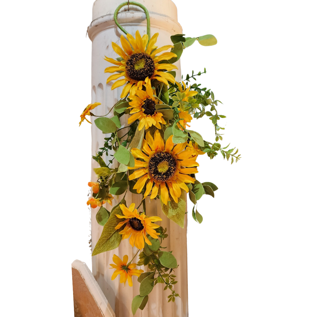 Sunflower Bough/Swag – The Summer Kitchen